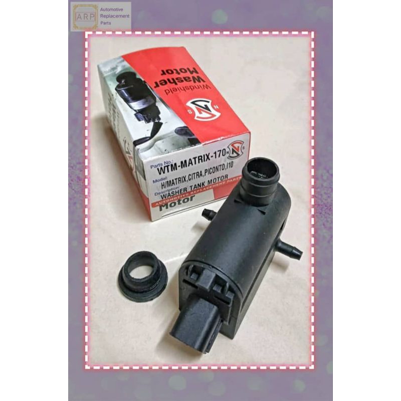 NS Washer Tank Motor Matrix,Citra, Picanto (wiper tank motor) | Shopee ...