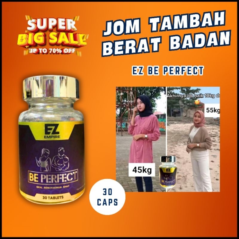Vitamin Be Ferfect Weight Gain Vitamin gemuk tambah berat badan ...