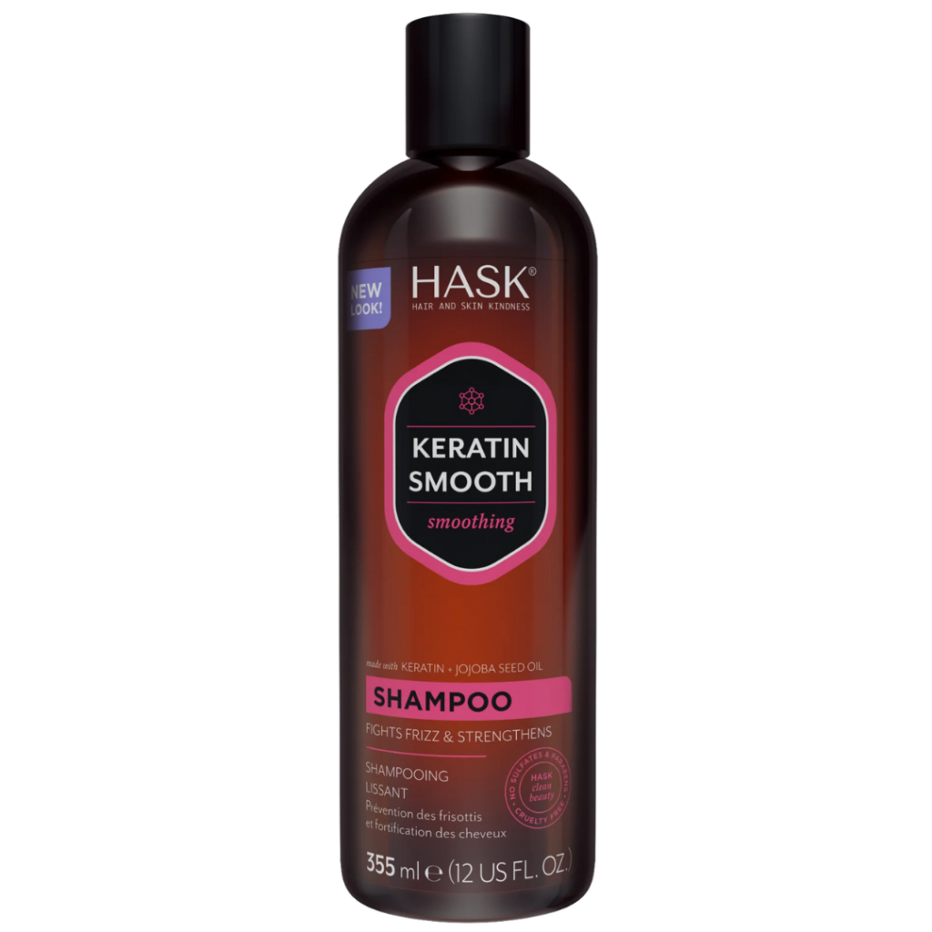 Hask Beauty, Keratin Protein, Smoothing Shampoo, 12 fl oz (355 ml ...