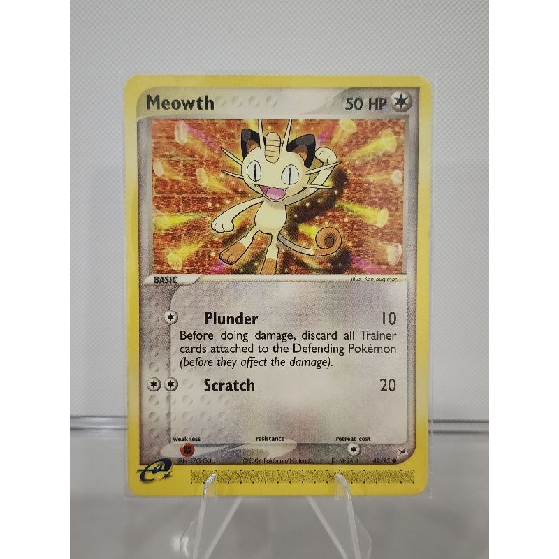 2004 Meowth Card (Rare) | Shopee Malaysia