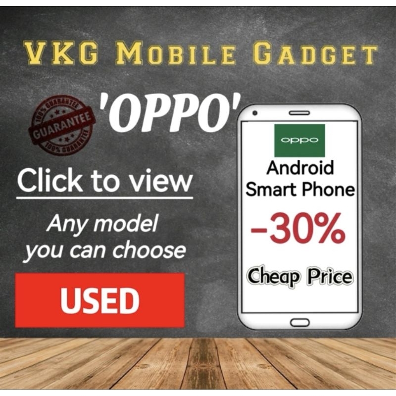 Original OPPO Used Android Smart Phone Low Price Deal Any OPPO Model ...