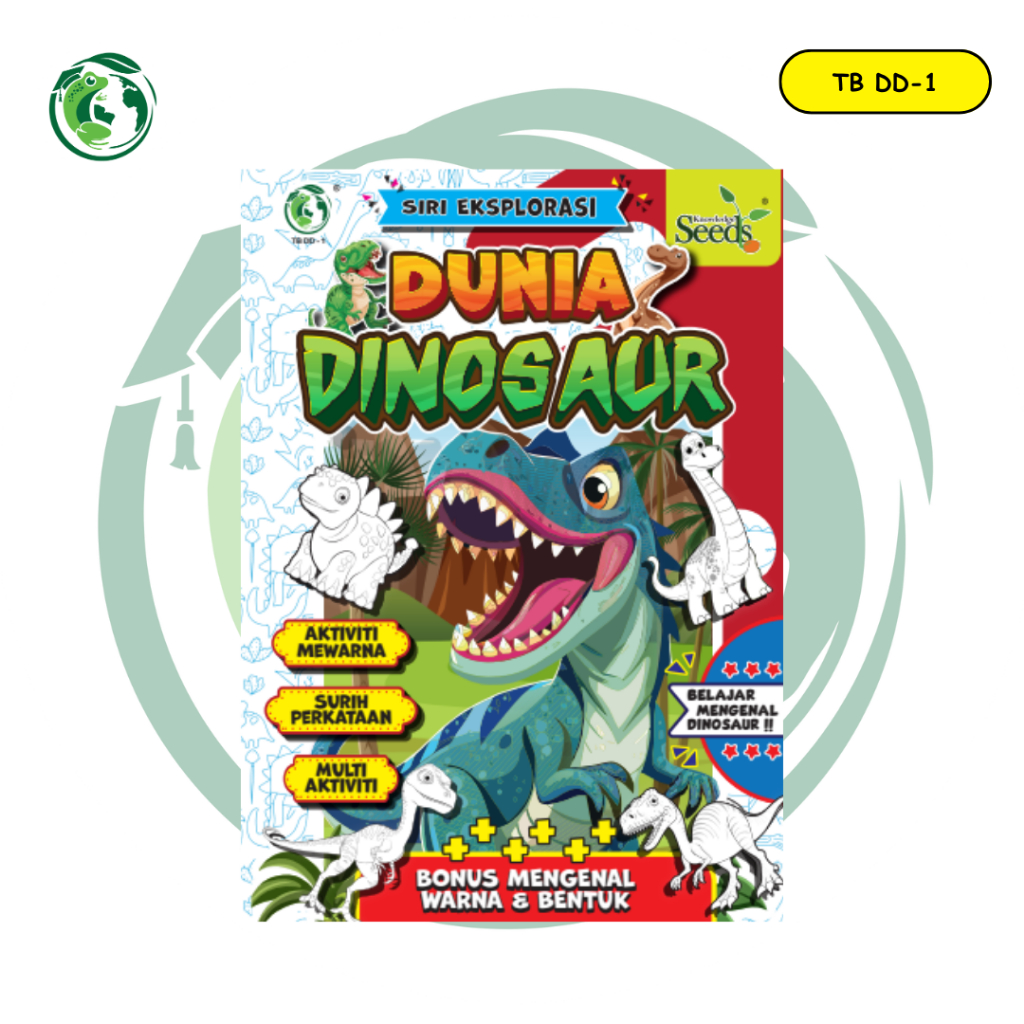TOAD BOOKS : SIRI EKSPLORASI DUNIA DINOSAUR (TB DD) | Shopee Malaysia