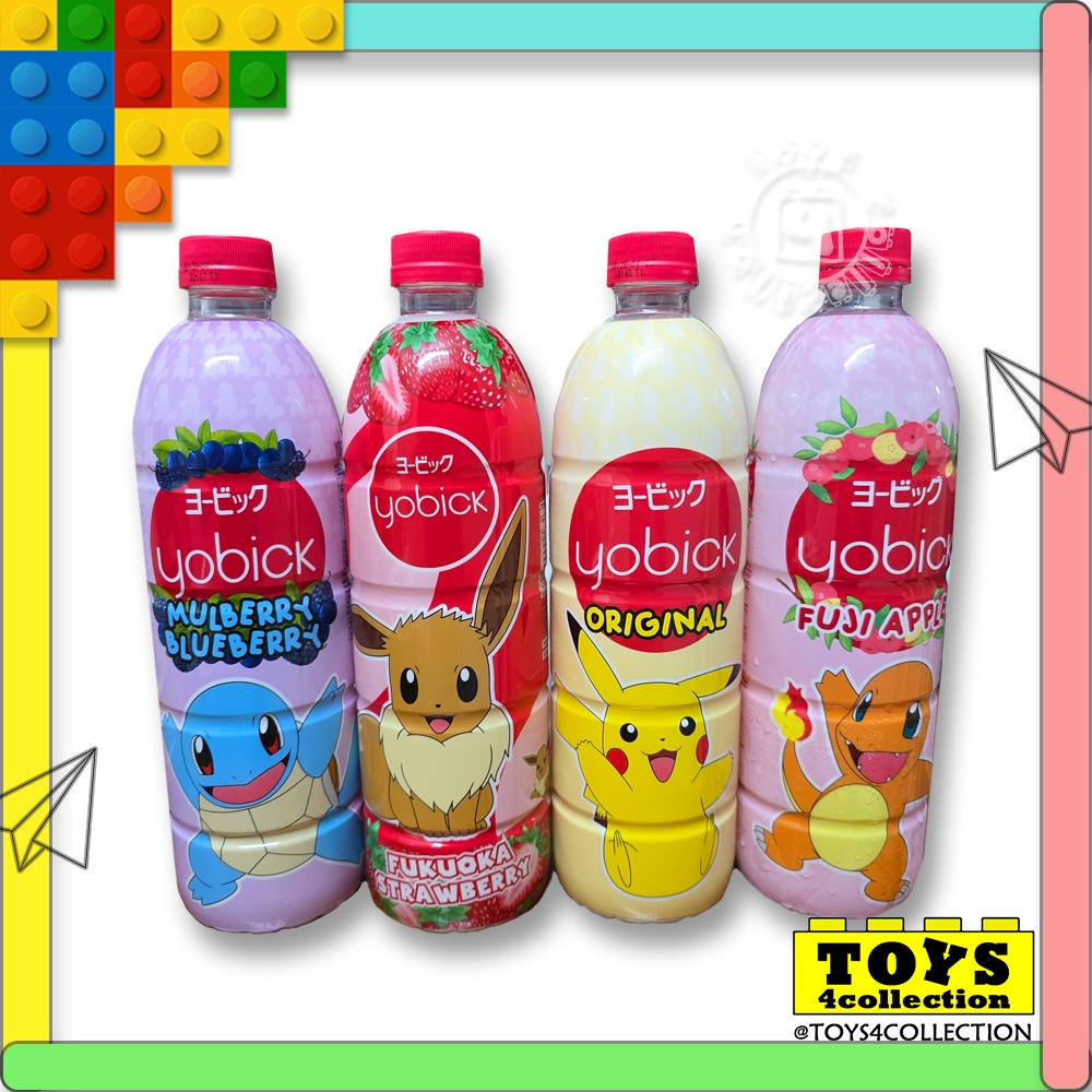 Japan Yobick Yogurt Drink Pokemon Limited Edition 700ml Pikachu Eevee ...