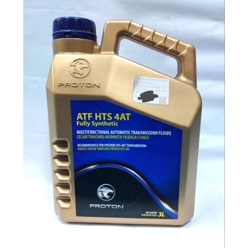 Proton ATF HTS 4AT Fully Synthetic 3L | Shopee Malaysia