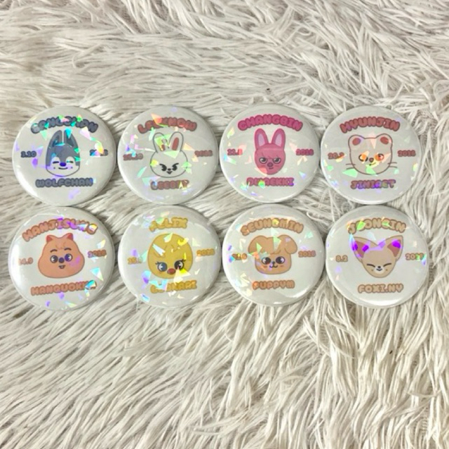 [FANMADE] Stray Kids SKZOO Button Badge | Shopee Malaysia