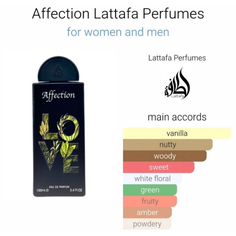 Affection by Lattafa Perfumes is a Floral fragrance for women and men ...