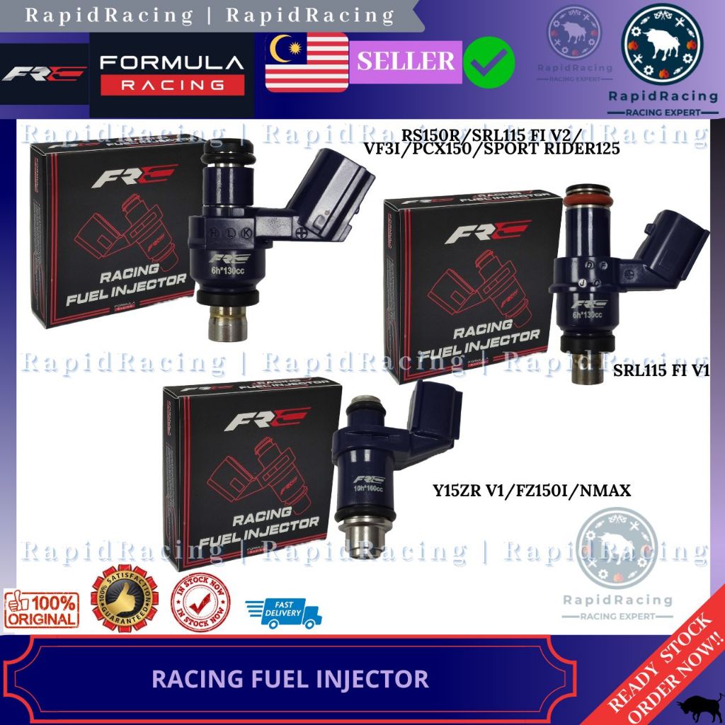 FRC FORMULA RACING FUEL INJECTOR 10/12 HOLE 160CC~220CC Y15ZR V2 YAMAHA ...