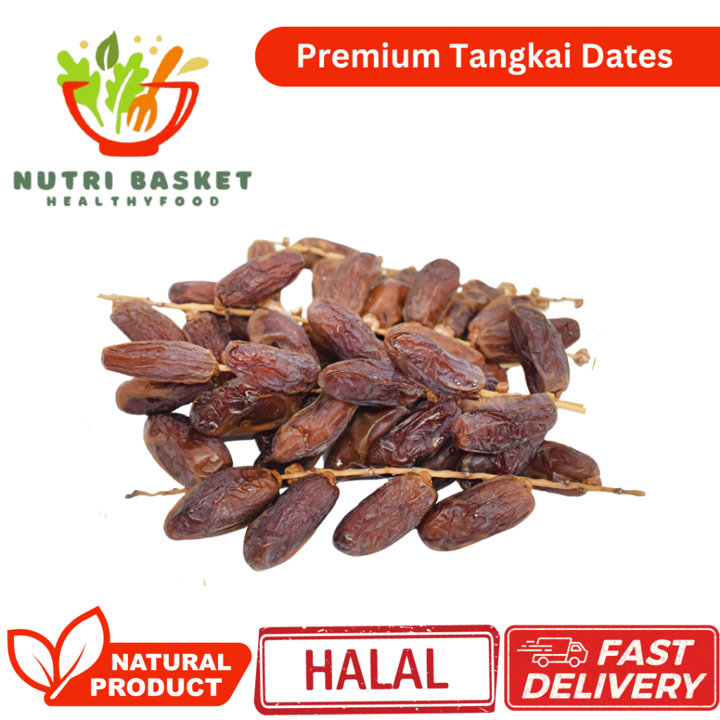 Kurma Tangkai | Premium Quality | New Stock 500G | 400G | Shopee Malaysia