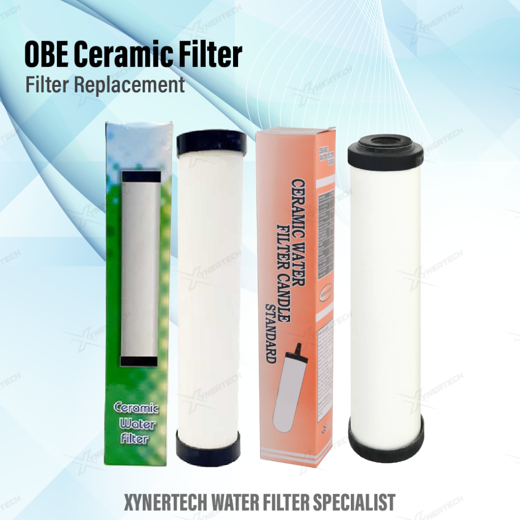 10" Inch Ceramic OBE Reuseable Filter Washable Standard Ceramic Water ...