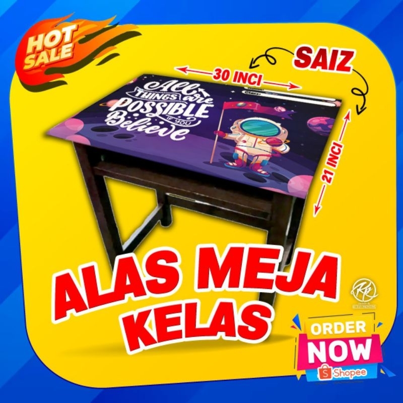Alas meja kelas alas meja murid meja guru meja pelajar alas meja ...