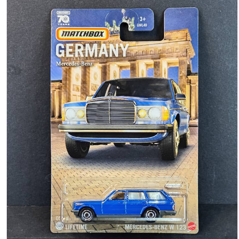 Matchbox Mercedes-Benz W123 Wagon (GERMANY Series) | Shopee Malaysia