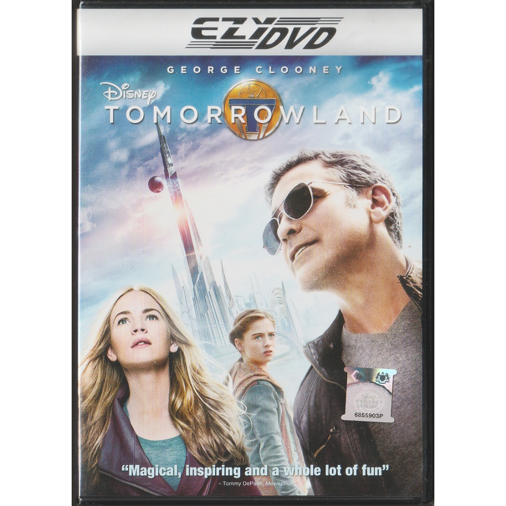 DVD TOMORROWLAND ( ORIGINAL DVD ) | Shopee Malaysia