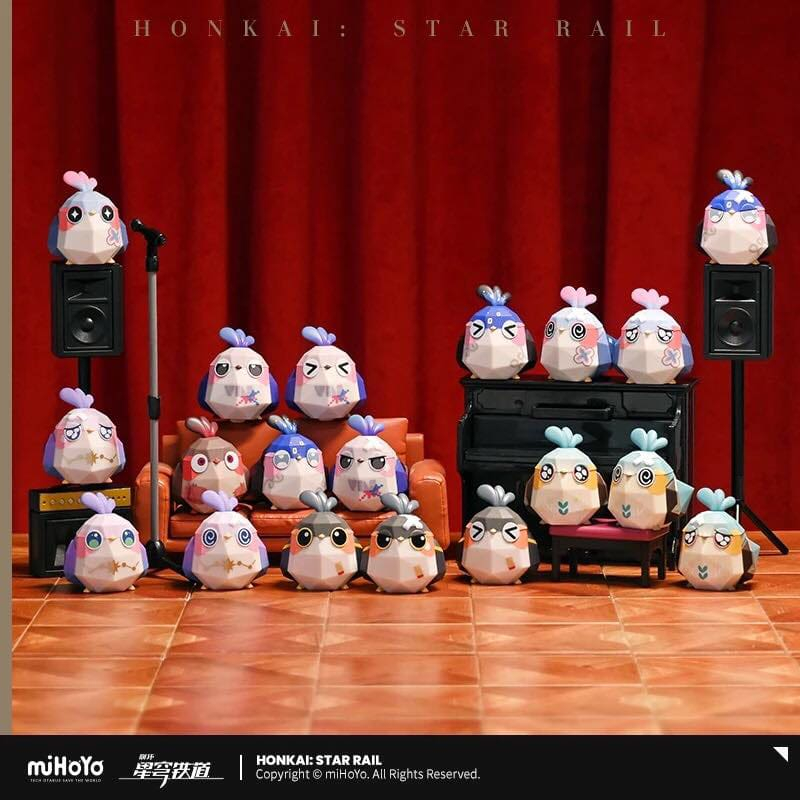 Official Honkai Star Rail Origami Bird Clash - Blind Box Figure Firefly ...