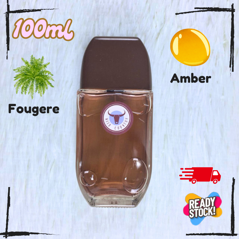 Wild Country Perfume EDC Spray 100ml For Him !!Ready Stock!! | Shopee ...