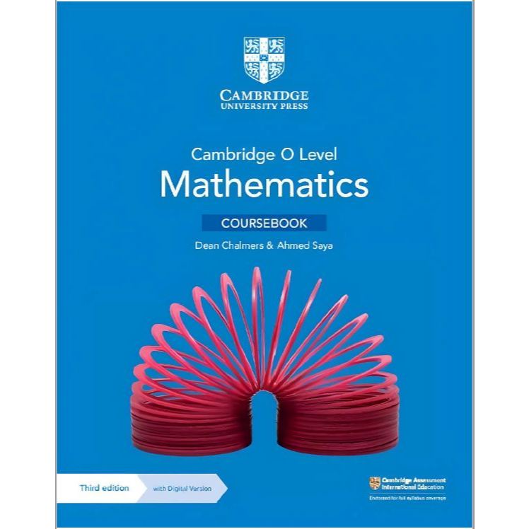 Cambridge O Level Mathematics Coursebook, 3rd edition | Shopee Malaysia