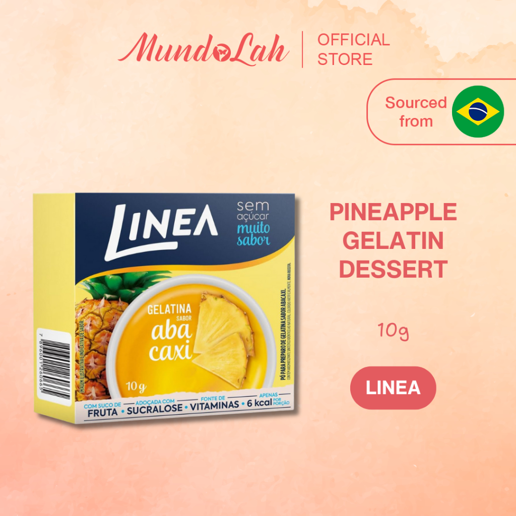 Linea Sugar-Free Pineapple Gelatin Dessert 10g | Shopee Malaysia
