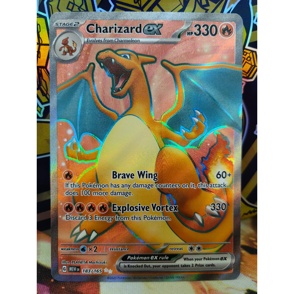 Charizard ex - 183/165 - SV: Scarlet & Violet 151 (MEW) | Shopee Malaysia