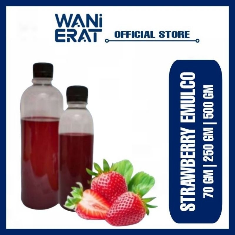 STRAWBERRY EMULCO | PERISA STRAWBERRY | BAKING FLAVORING STRAWBERRY ...