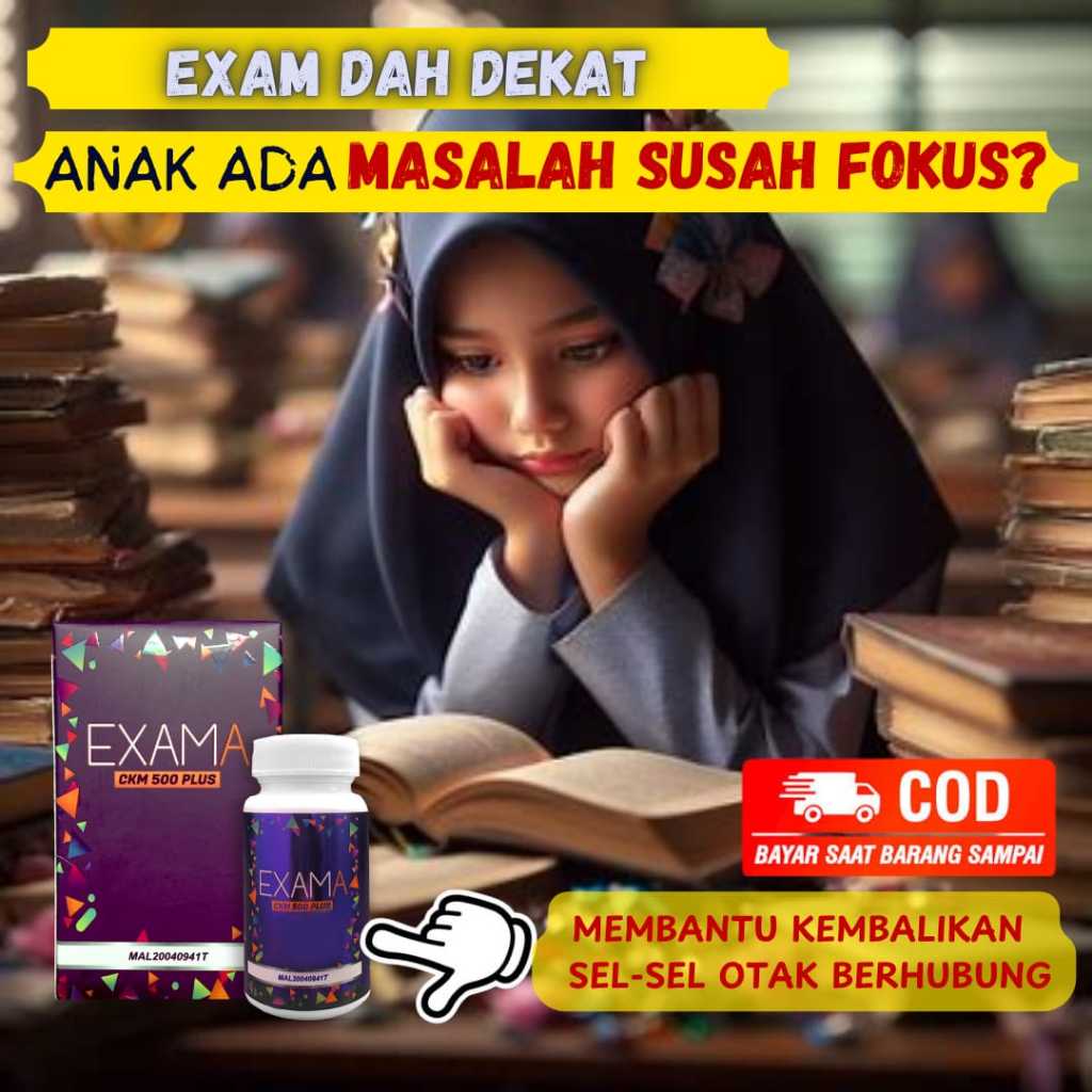 [ 100% ORIGINAL HQ ] VITAMIN MINDA EXAMA MIND BOOSTER SUPPLEMENT | Shopee Malaysia