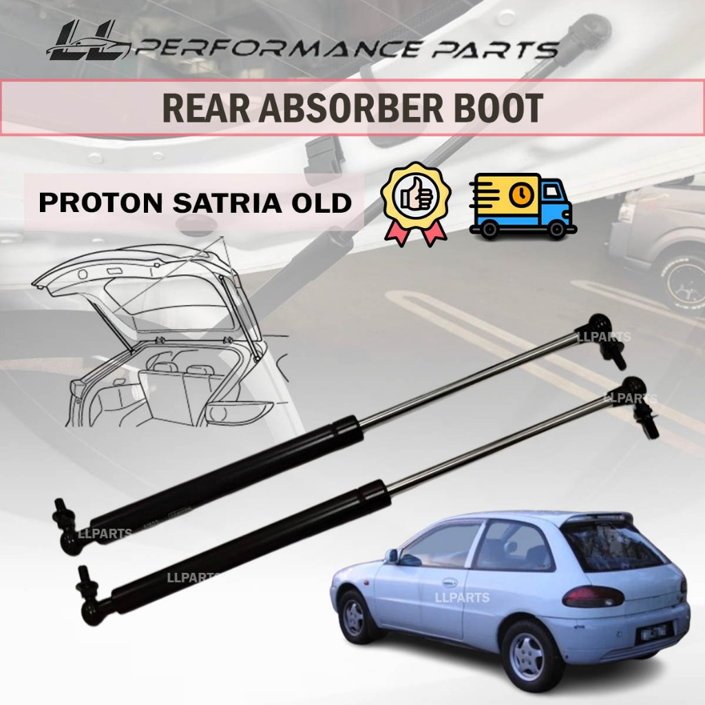 Proton Satria Old Rear Bonnet Absorber Boot Damper Rear Boot Right Left ...