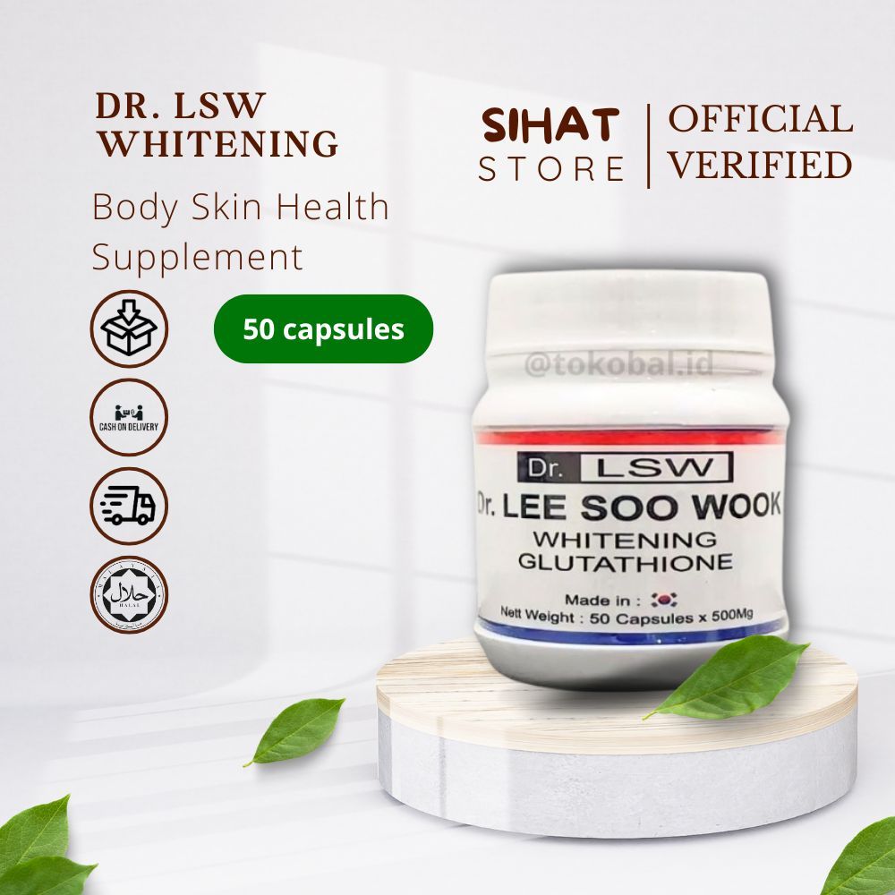 ubat pemutih DR LSW putihkan seluruh badan capsule putih supplement ...