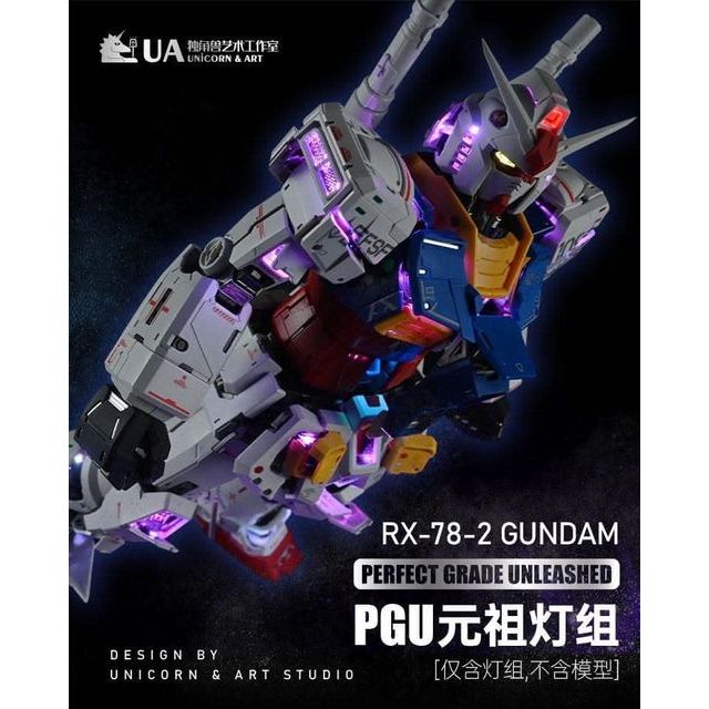 UA Studio LED Normal / Deluxe Set For 1/60 PG Unleashed RX-78-2 PGU RX-78-2 專用幻彩灯组 | Shopee Malaysia