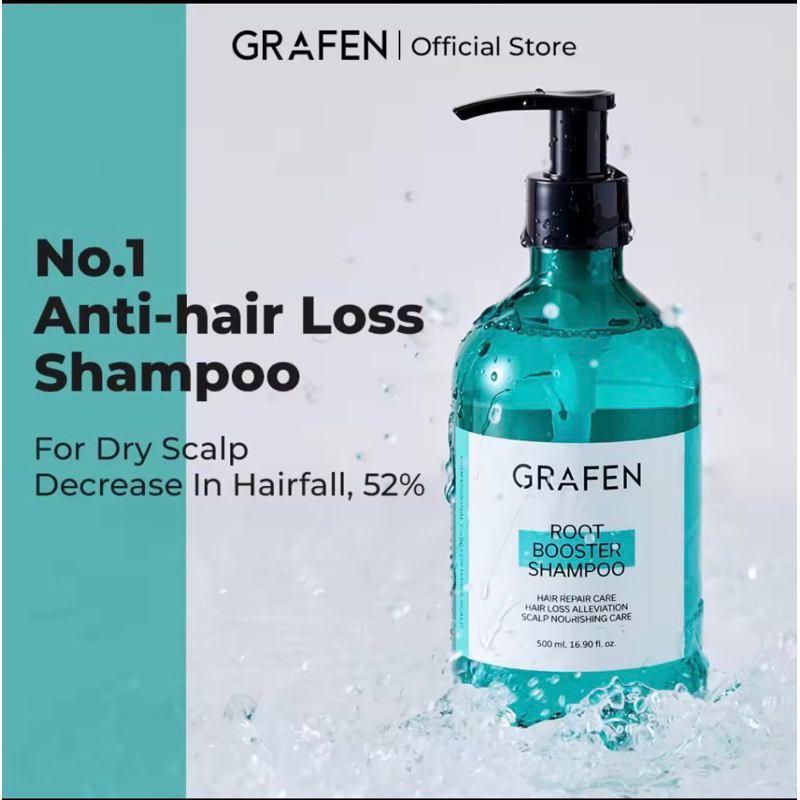 grafen root booster shampoo 500ML | Shopee Malaysia