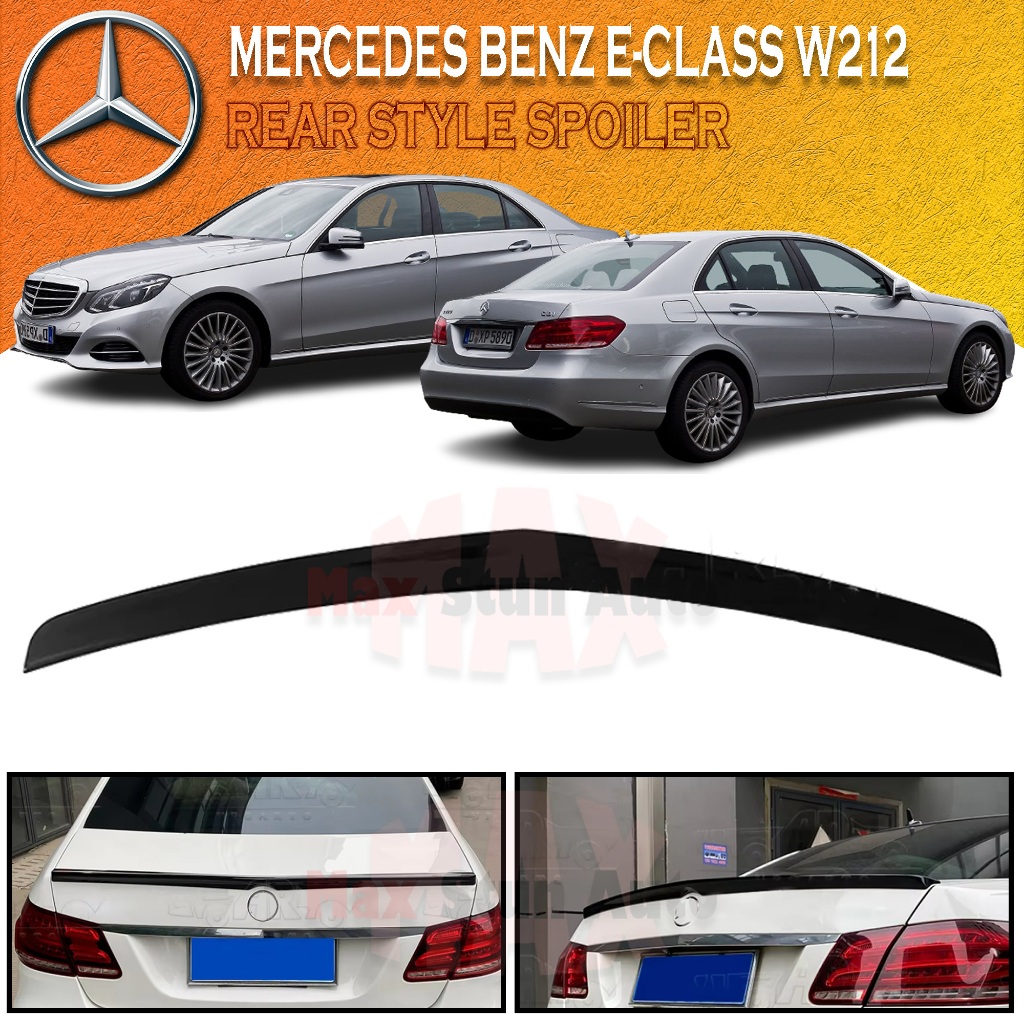 MERCEDES BENZ E-CLASS W212 E300 2008-2015 REAR TRUNK LIP SPOILER ...