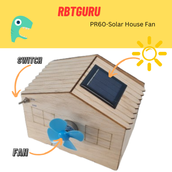 Projek RBT kipas Solar || kipas rumah solar | Shopee Malaysia