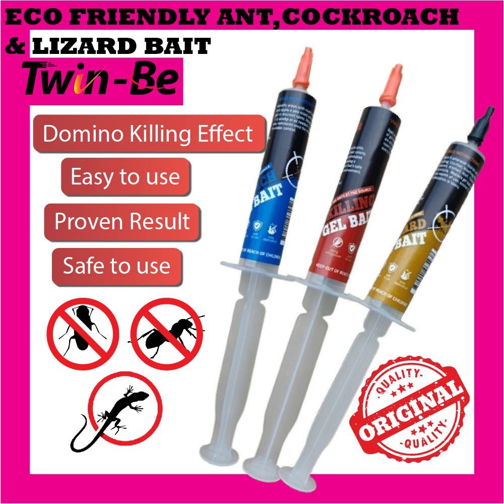 [RM11] TWIN-BE Eco Friendly Gel Ant Bait, Cockroach, Lizard.Insects Wipe Out.Ubat Semut.Lipas ...