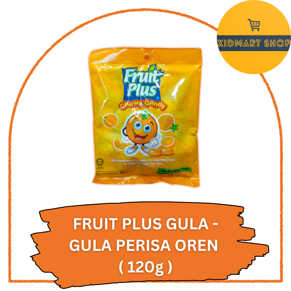 FRUIT PLUS Gula - Gula | Perisa Buah - Buahan / Fruit Plus Chewy Candy ...