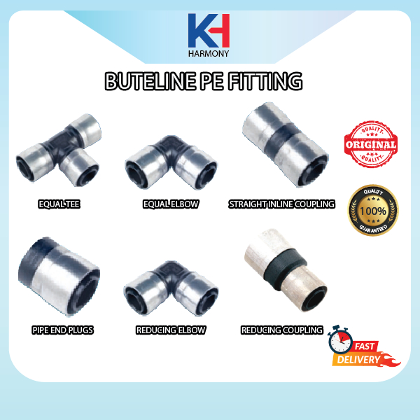 Buteline PE Fitting For Poly HDPE Pipe | Shopee Malaysia