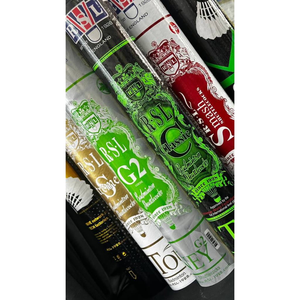 RSL CLASSIC / G2 / STREME / SMASH / ULTIMATE / SUPREME SHUTTLECOCK ...