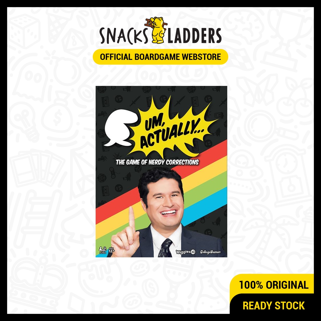 [Snacks & Ladders] Um, Actually… Deluxe Edition (EN) | Shopee Malaysia