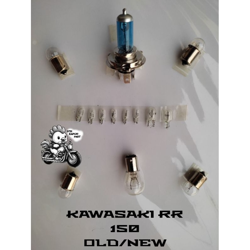 Kawasaki Rr 150 Restore bulb 1 set Old/New | Shopee Malaysia