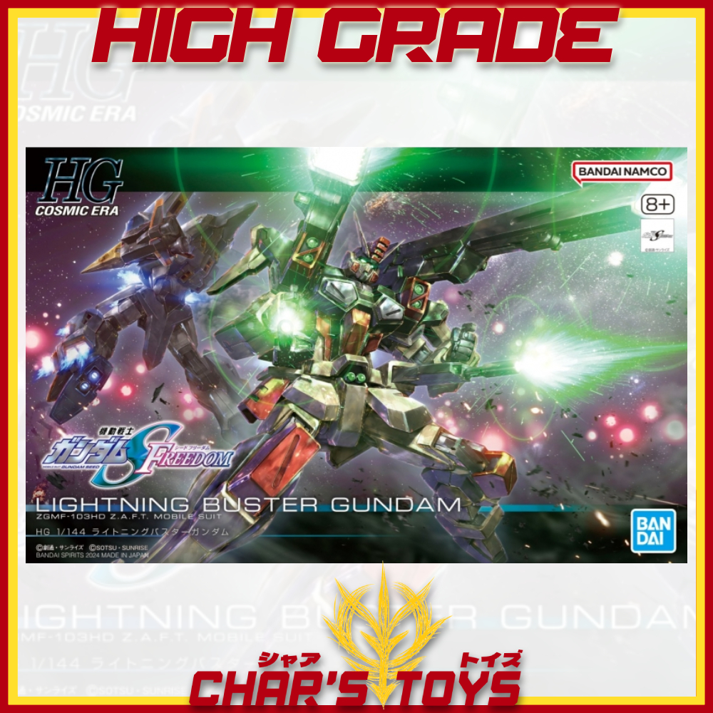 HG 1/144 LIGHTNING BUSTER GUNDAM (67171) BANDAI MODEL KIT | Shopee Malaysia