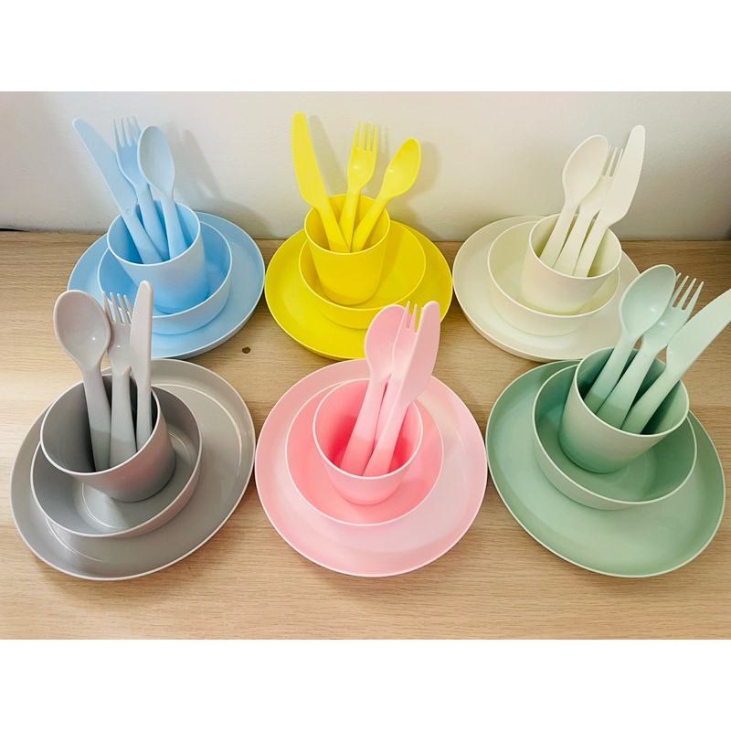 IKEA KALAS Children Eating Set (Plate/Bowl/Mug/Cutlery) / Set Makan Untuk Kanak-Kanak | Shopee ...