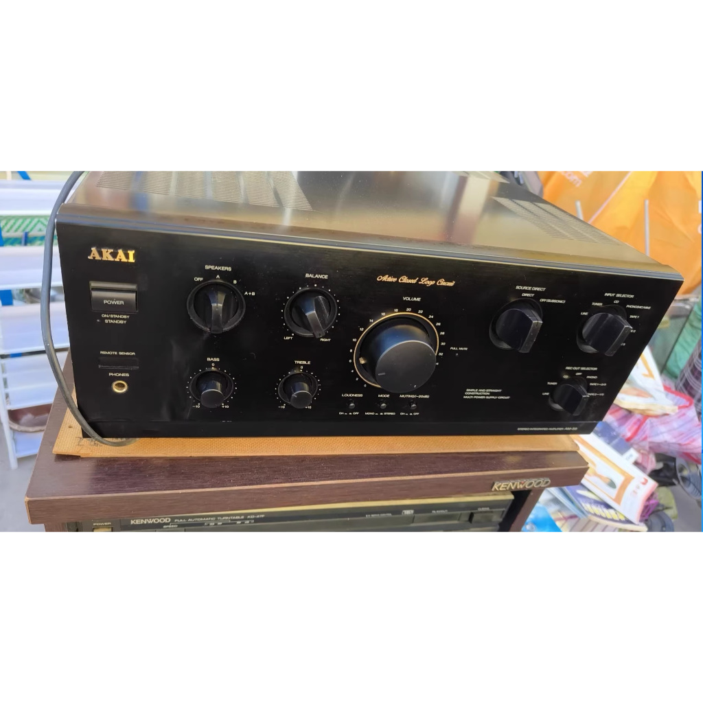 AKAI AM-59 powerful high end Stereo Integrated Amplifier AM-59 Pure ...