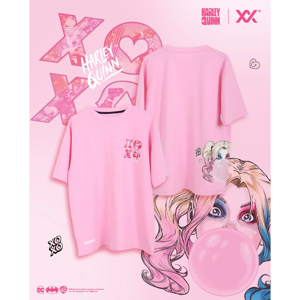 Maxx Joker X Harley Quinn Oversize Streetwear MLOV04 (100%Original ...