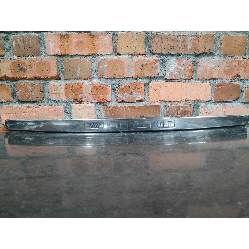 Japan Original Toyota Wish ANE10 ZNE10 2003-2008 CHROME Rear Boot ...