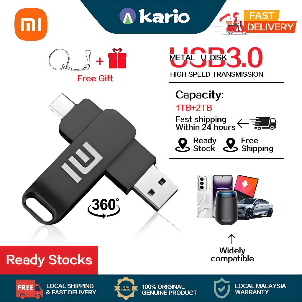 XiaoMi Flash Drive USB 3.0 Flash Drive type-c 2in1 OTG Flashdisk ...