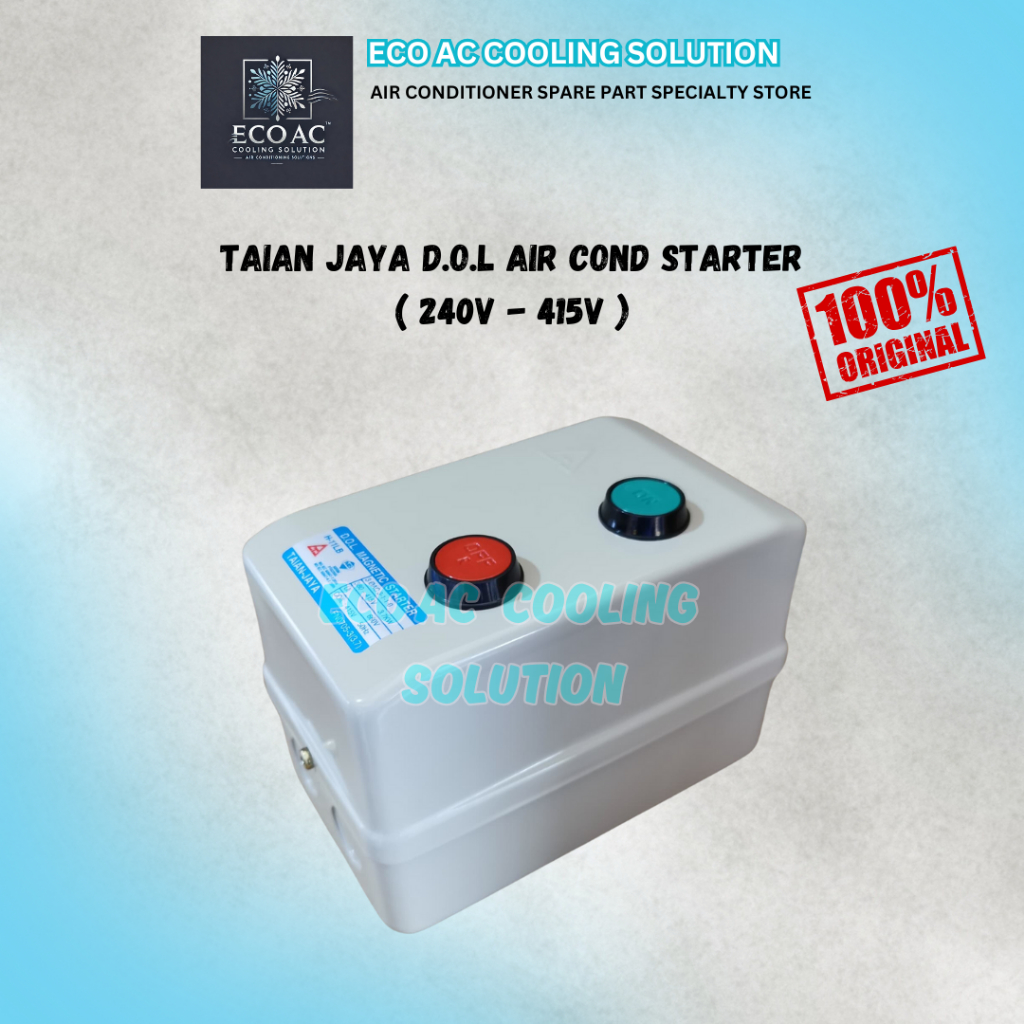 TAIAN JAYA DOL AIR COND STARTER 240V - 415V | Shopee Malaysia