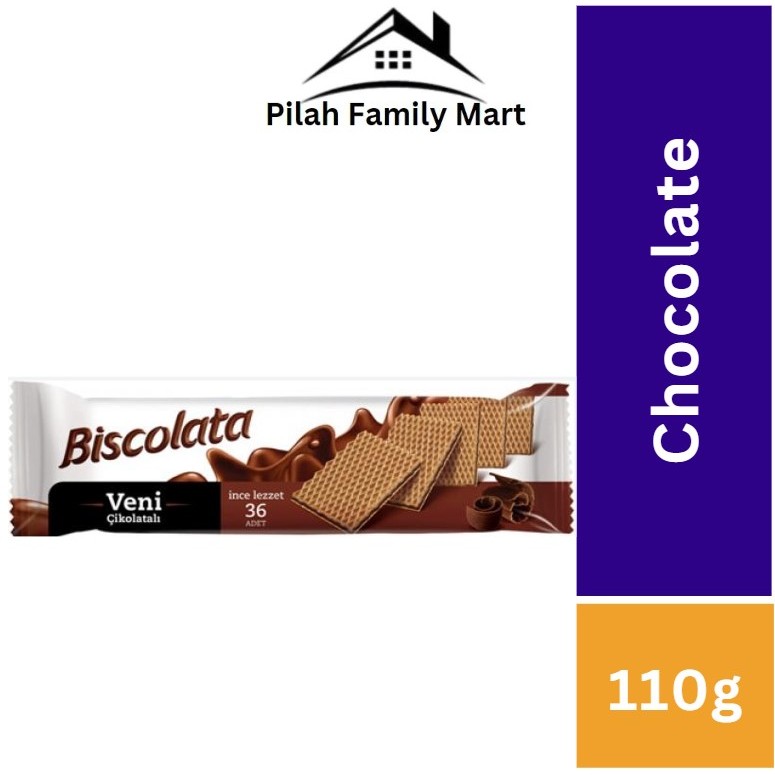 Chocolate BISCOLATA VENI Wafer Crispy & Creamy 110g | Shopee Malaysia