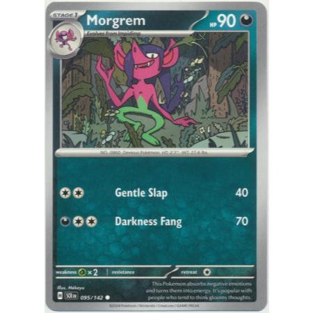 Morgrem / 095/142 / Reverse Holo & Common / Scarlet & Violet Stellar ...