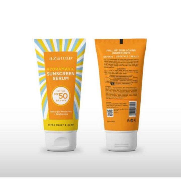 Azarine HydraMax C Sunscreen Serum SPF50 (40ml) | Shopee Malaysia