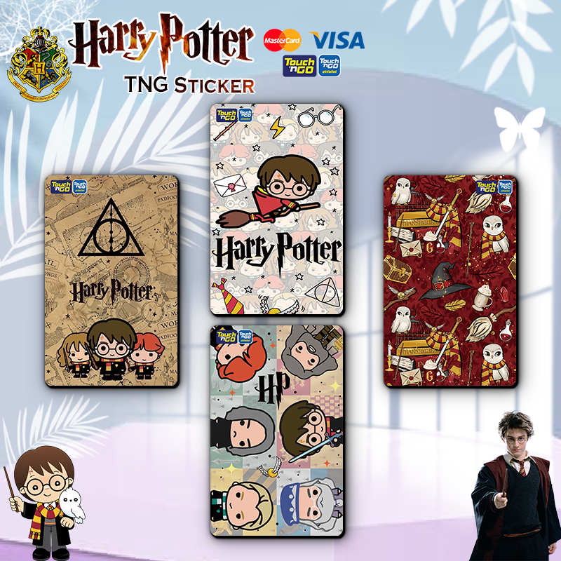 Harry Potter TNG Pelekat - Tng Touch N Go/Bank kad pelekat pelindung ...