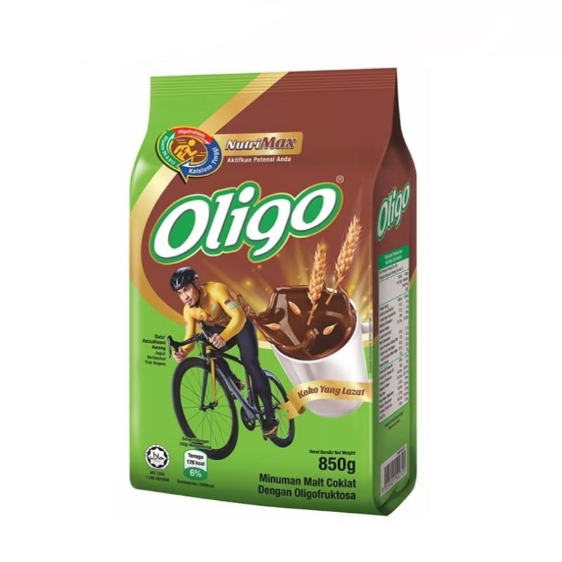 Oligo Koko Belgium Minuman Malt Coklat dengan Oligofruktosa 850g ...
