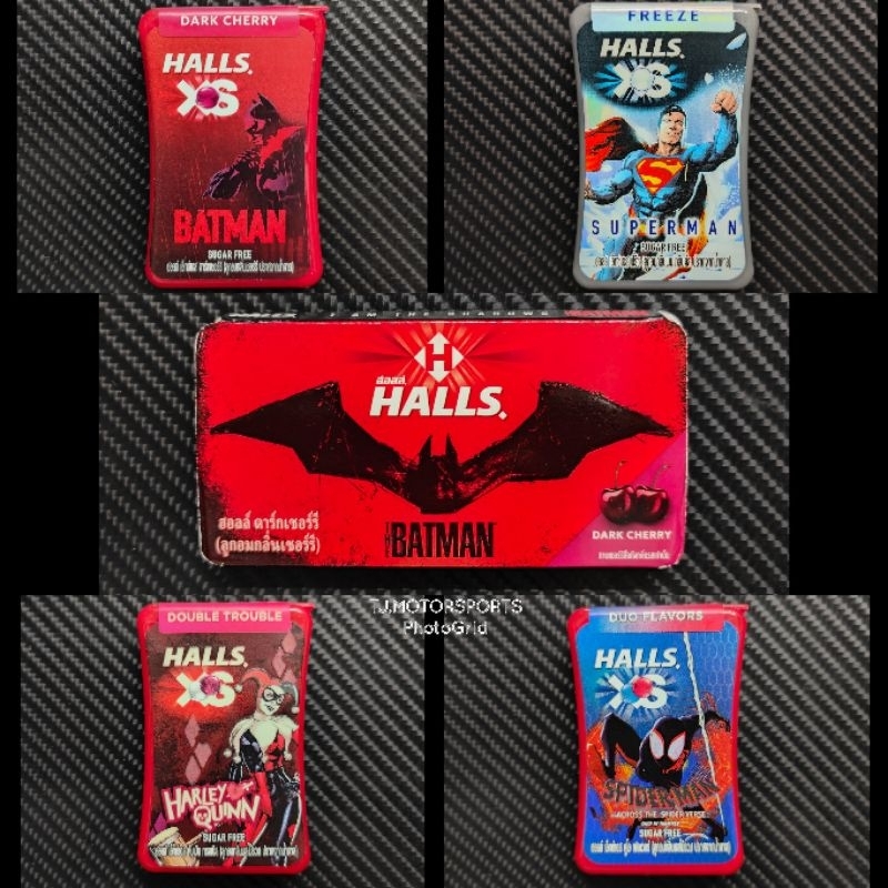 FOR COLLECTION ONLY Halls XS Batman Superman Harley Quinn Spiderman ...