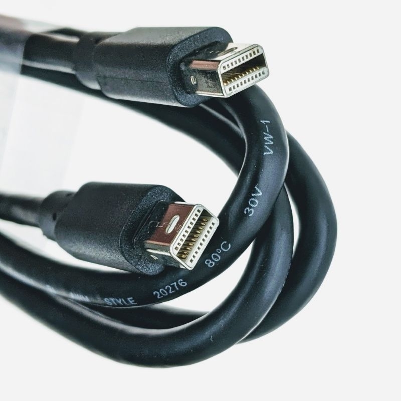 1m Mini DP to Mini DP Displayport Cable Lead for Lenovo Dell 4K display ...