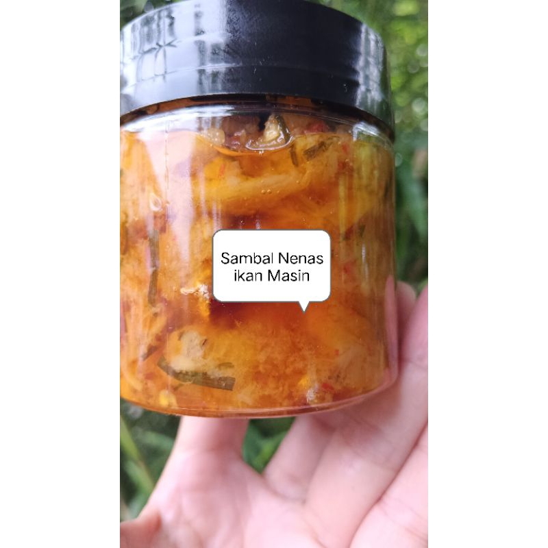 SAMBAL LOSUN NENAS IKAN MASIN LADA PUTIH 200GRAM,SAMBAL,MASAKAN,COOKING ...